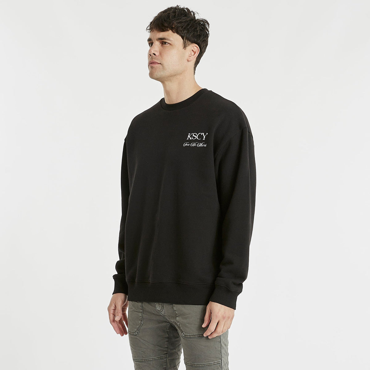 KSCY Teralta Jet Black Sweater – Harry's Clothing Berwick
